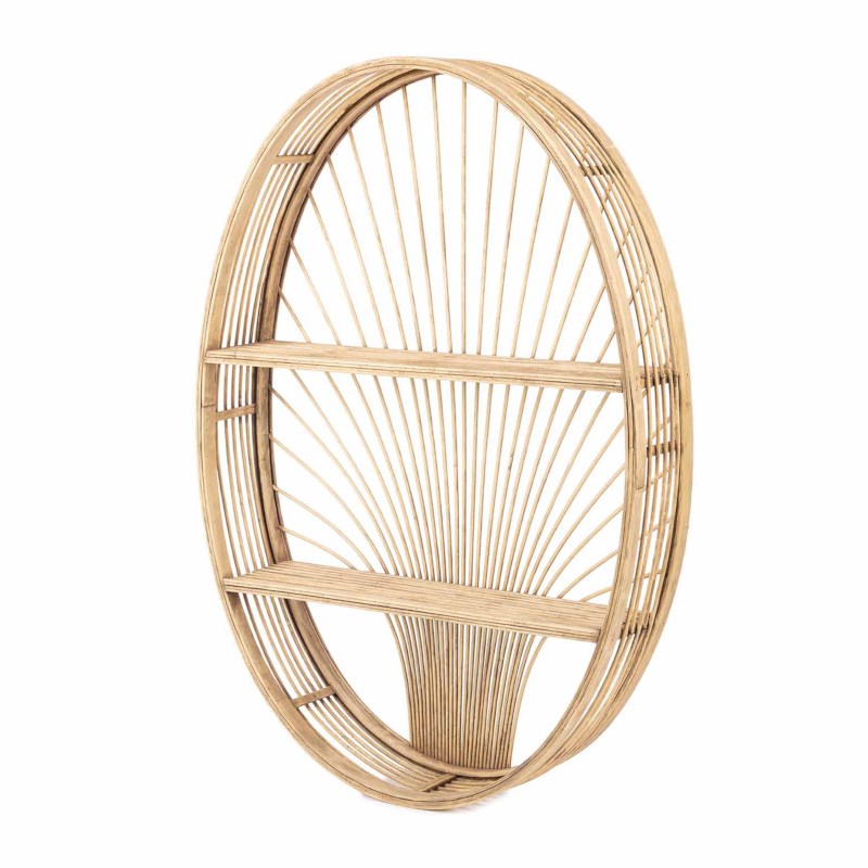 Wandplank | Messa | Naturel | Rotan | 49 x 10 x 69 cm kopen? | Heutink ...