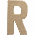 Papier-maché letter | R | Groot kopen? | Heutink voor thuis